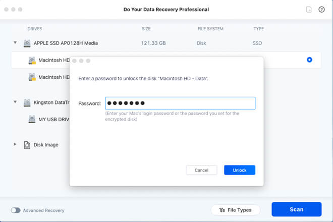 Steps to Recover Lost Data from Encrypted Hard Drive on Mac Steps to Recover Lost Data from Encrypted Hard Drive on Mac