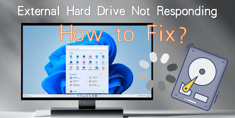 How to Fix Not Responding External Hard Drive?